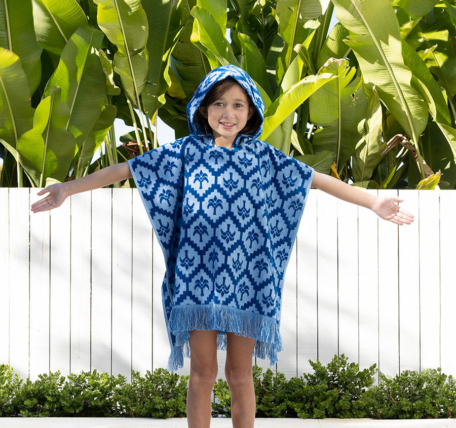 Cocos Kids Poncho Cobalt – Manchester Warehouse