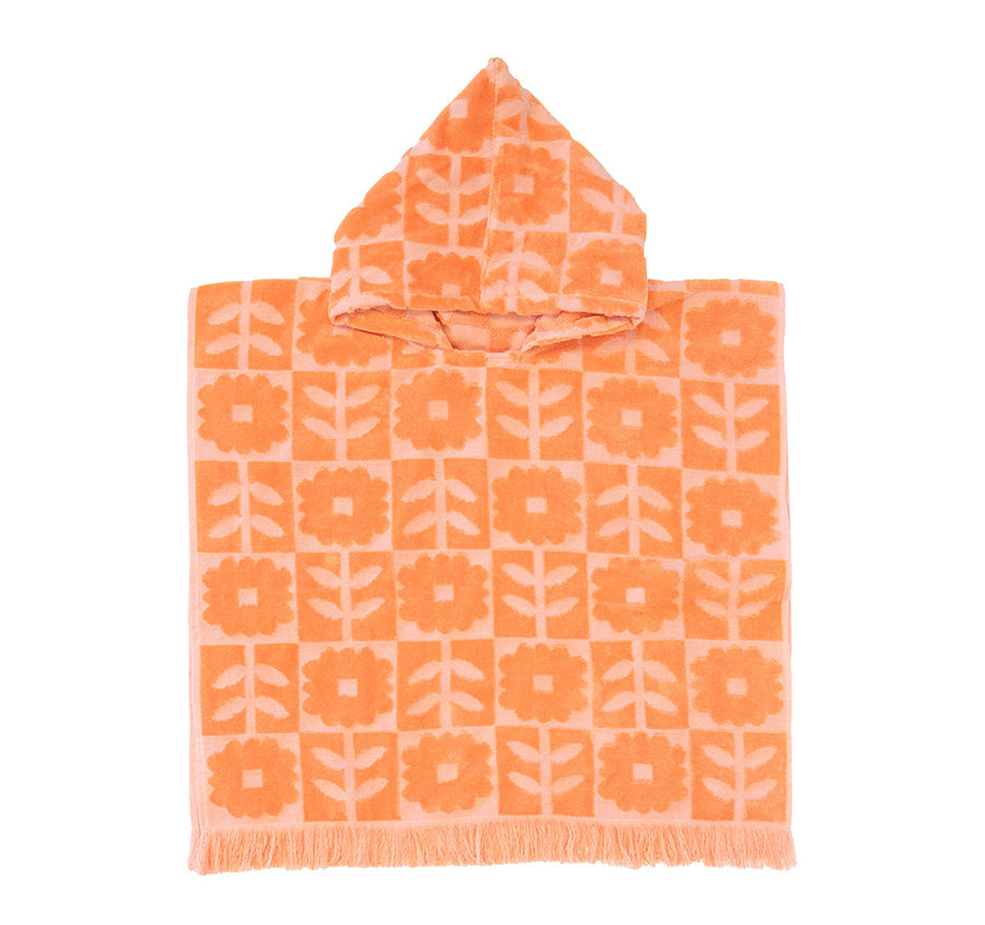 HiLo Kids Poncho Bloom Peach – Manchester Warehouse
