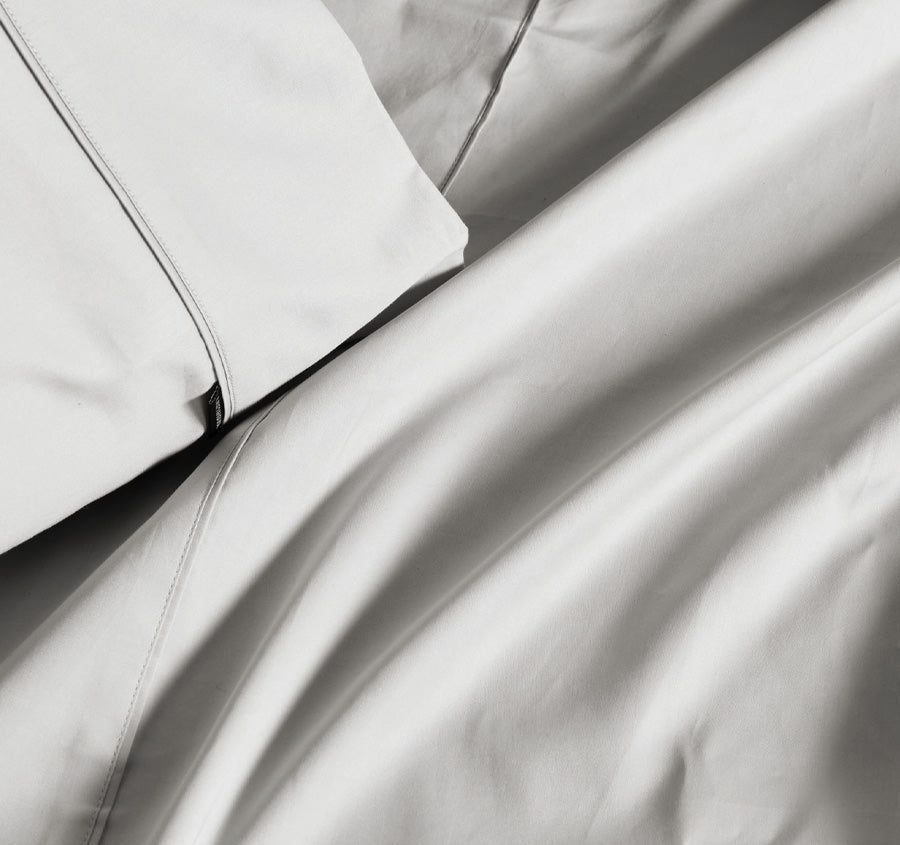 Hotel Augusta 500THC Cotton Sateen Mega Sheet Set Range Grey – Manchester Warehouse