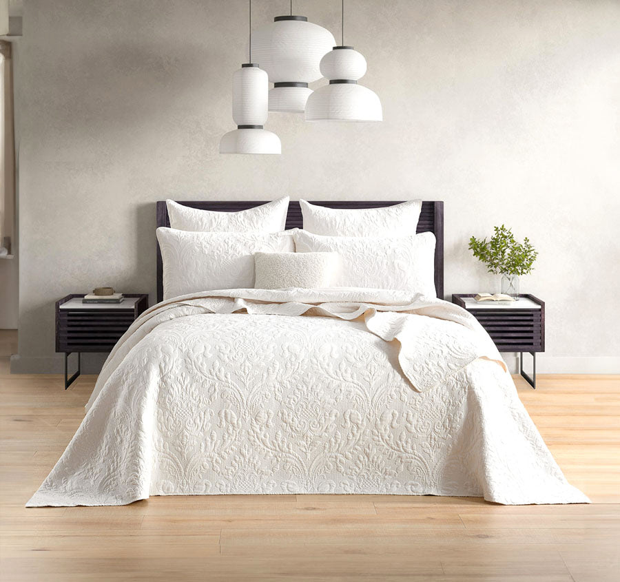 Berlin Coverlet Set Range Stone – Manchester Warehouse