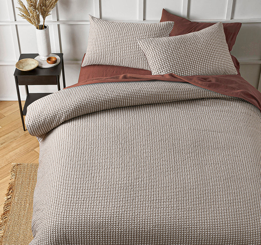 Hokey Pokey Quilt Cover Set Range Natural – Manchester Warehouse