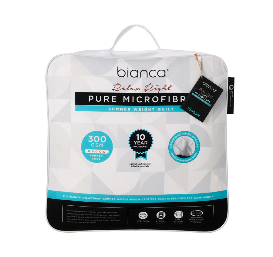 Relax Right Summer 300GSM Quilt Range – Manchester Warehouse