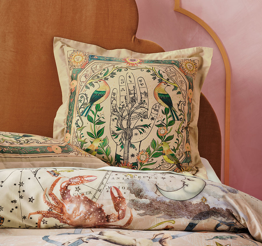 House Of Horoscopes European Pillowcase – Manchester Warehouse