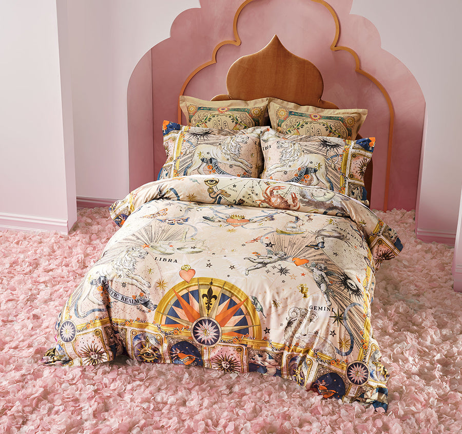 House Of Horoscopes Quilt Cover Set Range – Manchester Warehouse