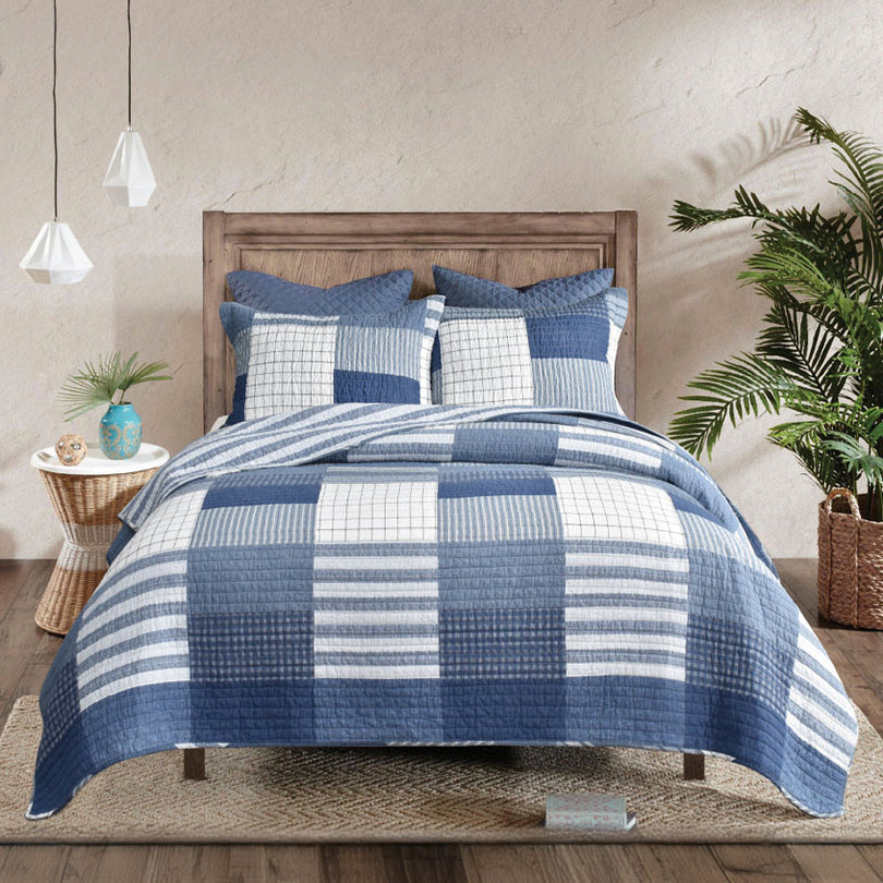 Blue Inspirations Coverlet Set Range – Manchester Warehouse