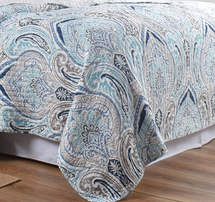 Blue Reflections Coverlet Set Range – Manchester Warehouse