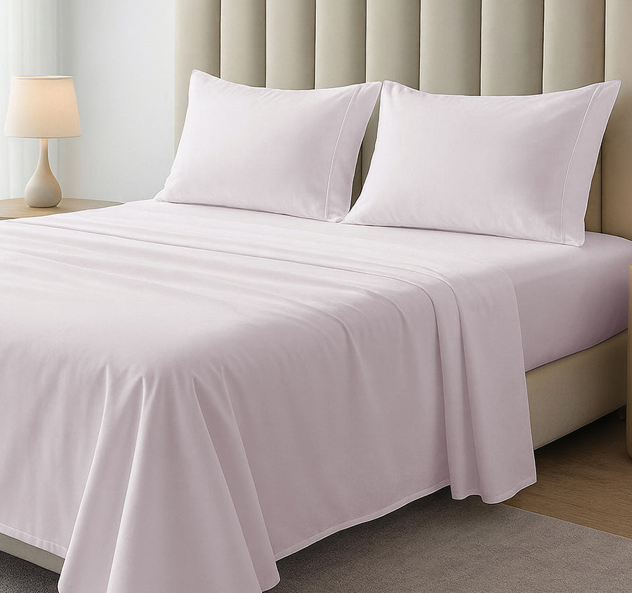 Signature 500TC Classic Egyptian Cotton Mega Sheet Set Range Blush Pin ...