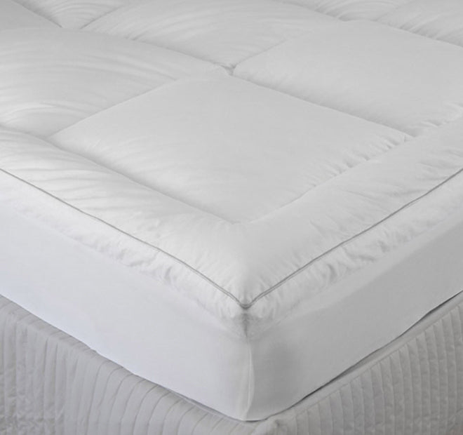 Luxury 2000GSM Mega Fitted Mattress Topper Range – Manchester Warehouse