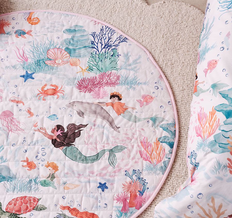 Ocean Magic 120cm Round Playmat Blue – Manchester Warehouse