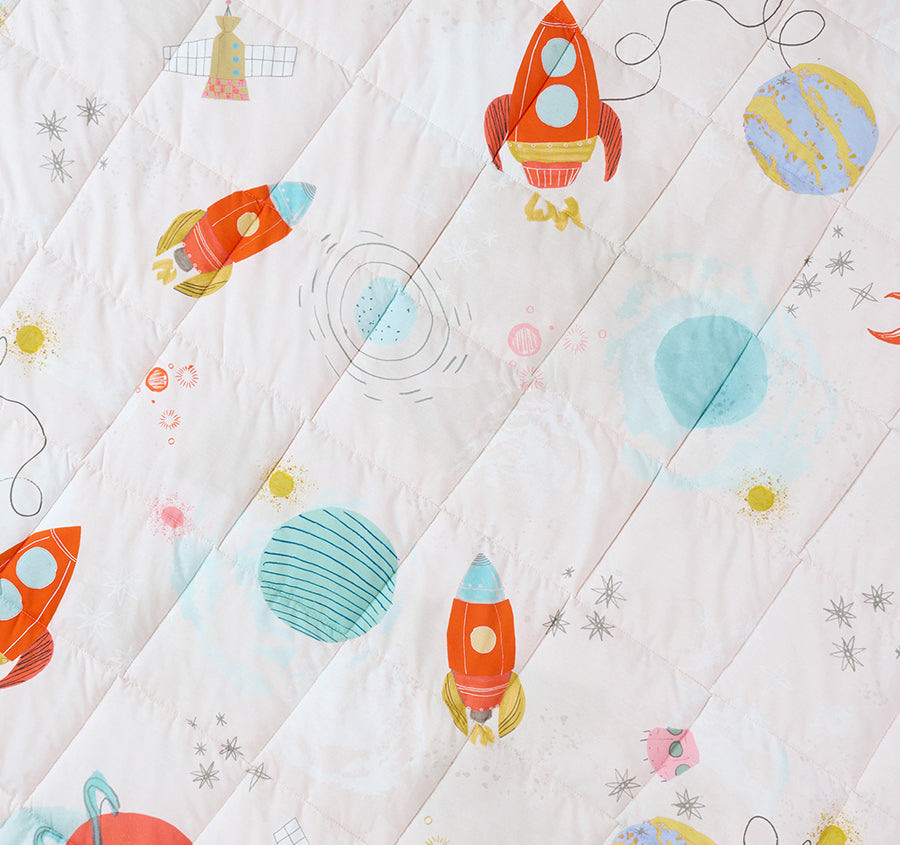 Space Discovery 120cm Round Playmat Multi – Manchester Warehouse