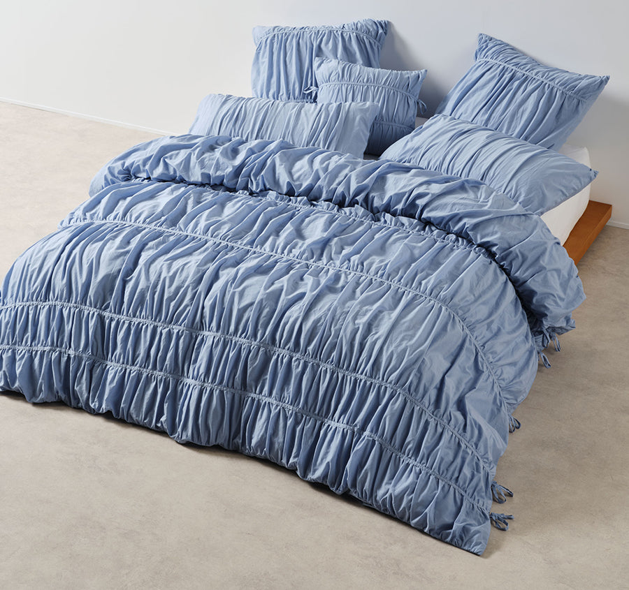 Layla Quilt Cover Set Range Bluebell – Manchester Warehouse