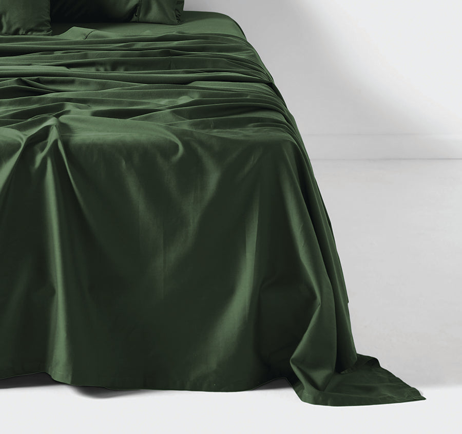 Nara 400THC Bamboo Cotton Mega Sheet Set Range Forest – Manchester ...
