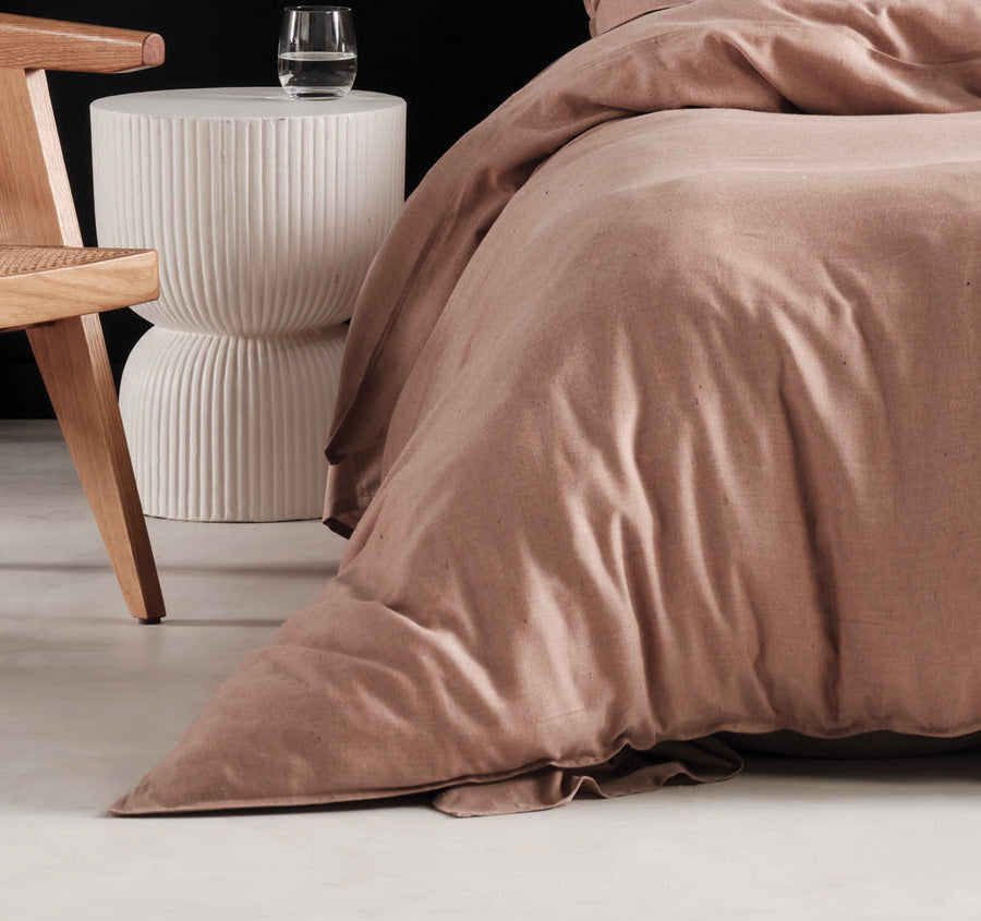 ReJeaneration Rialta Quilt Cover Set Range Rust – Manchester Warehouse