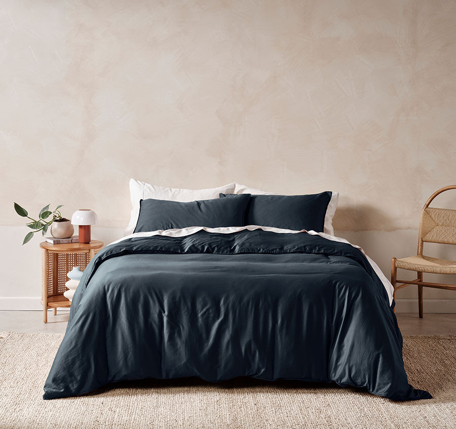 Surf Wash Quilt Cover Set Range Midnight – Manchester Warehouse
