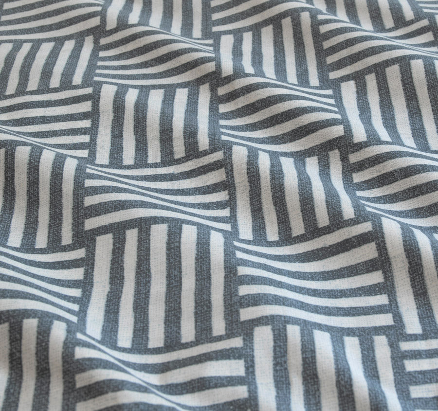 Fletcher Quilt Cover Set Range Faded Indigo – Manchester Warehouse