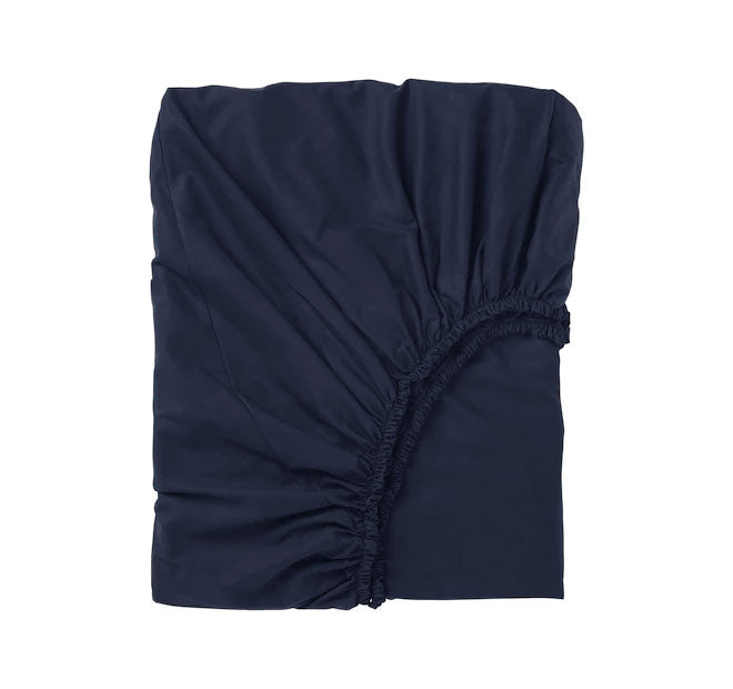 Bamboo Eco 400THC Cotton Mega Fitted Sheet Range Navy – Manchester ...
