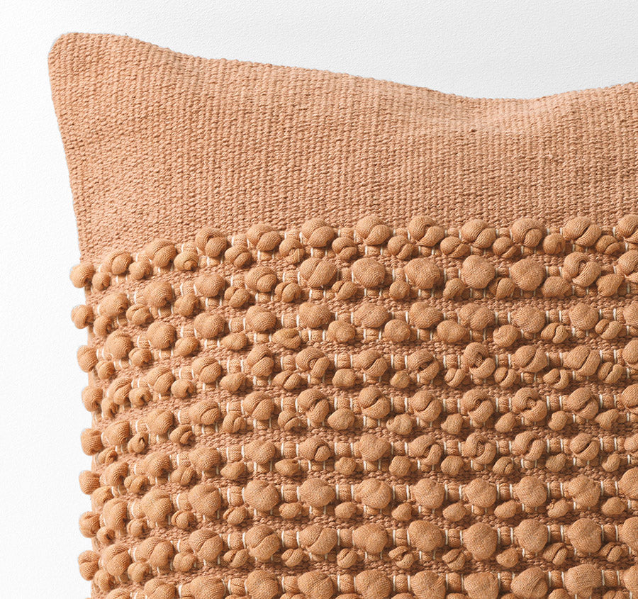 Bobble 50x50cm Filled Cushion Pecan – Manchester Warehouse