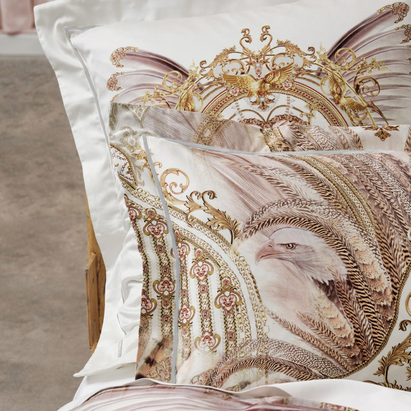 Soar Like An Eagle Quilt Cover Set Range Gold – Manchester Warehouse