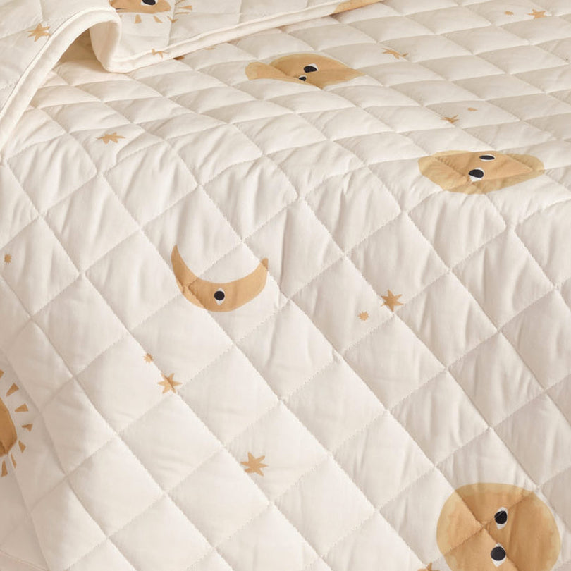 Happy Cosmos Cot Coverlet Sugar – Manchester Warehouse