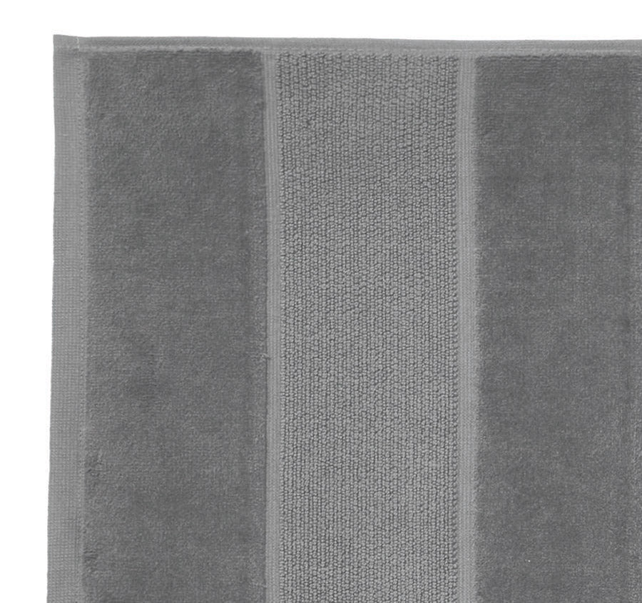 Velour Stripe 800GSM Bath Mat Ash – Manchester Warehouse