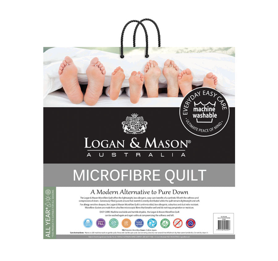 Microfibre 350GSM All Season Quilt Range – Manchester Warehouse