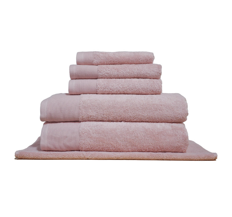 Vida Organic 630GSM Bath Towel Range Soft Pink – Manchester Warehouse