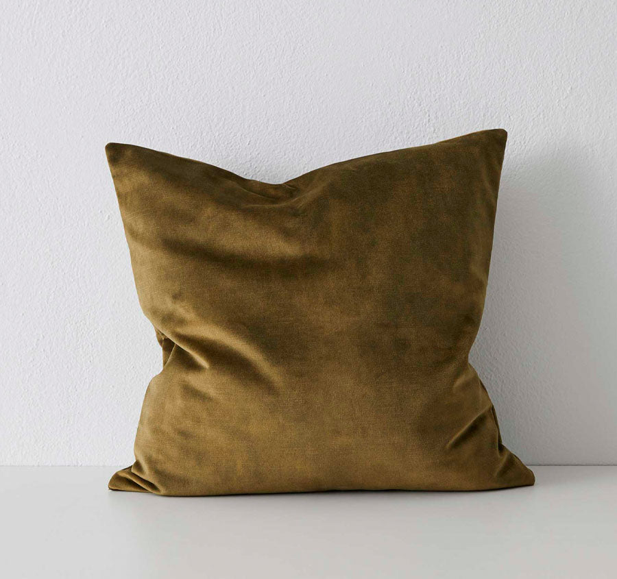 Ava 50x50cm Filled Cushion Moss – Manchester Warehouse